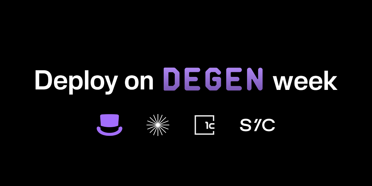 Syndicate Blog - Announcing ‘Deploy on Degen’ Week with over 10 million ... Syndicate Blog - Announcing ‘Deploy on Degen’ Week with over 10 million ...